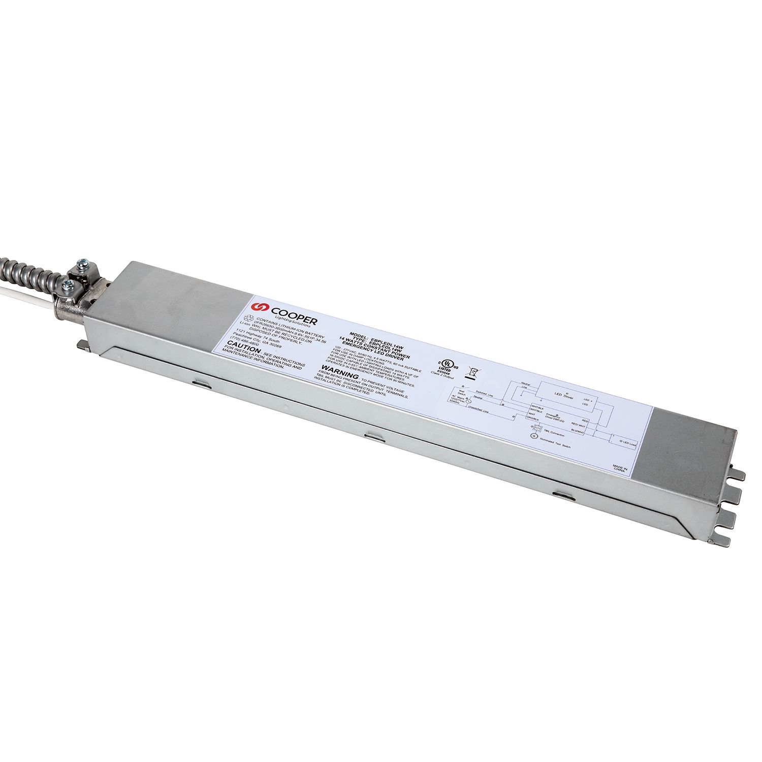 EBPLEDL Emergency Battery Packs | Cooper Lighting Solutions