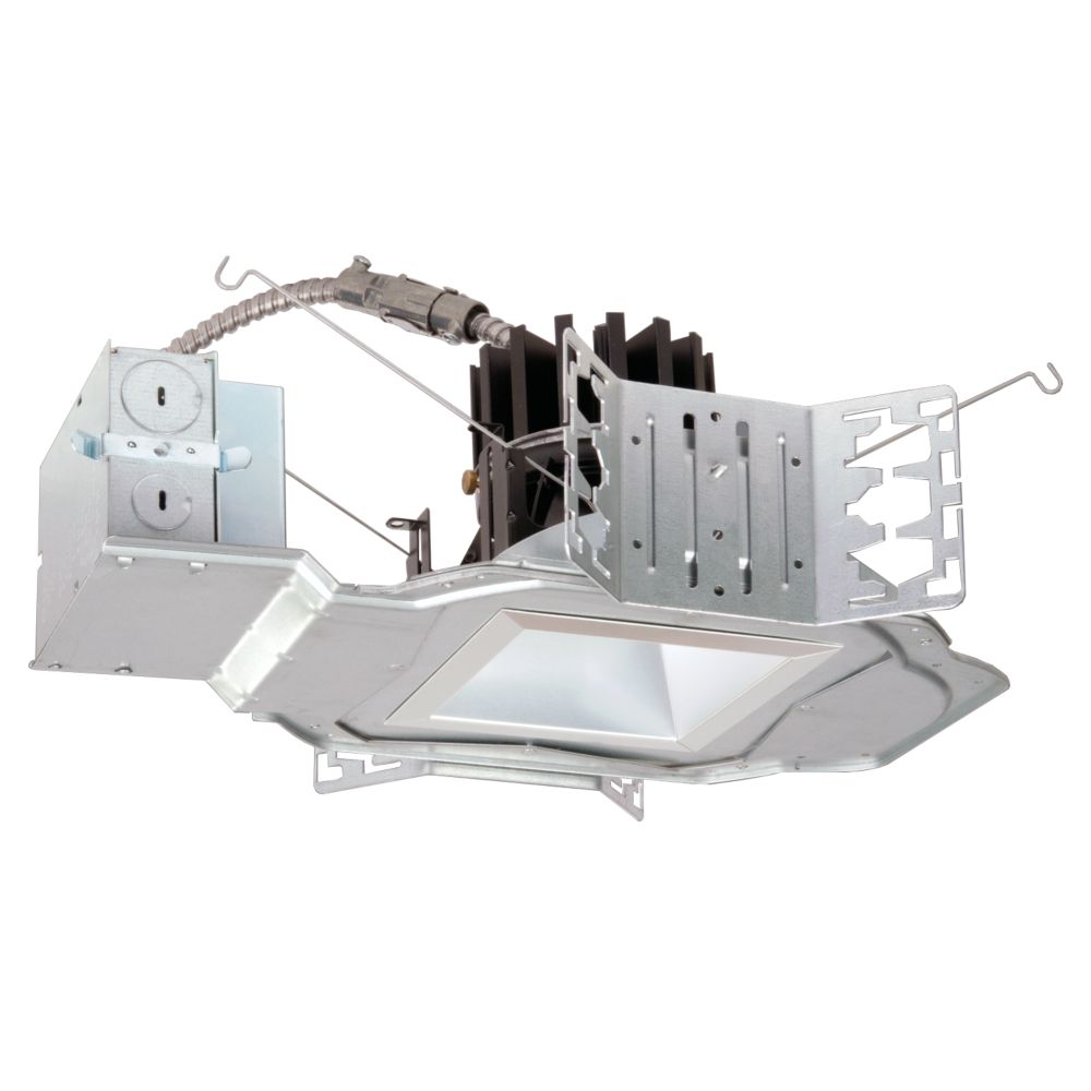 Portfolio LDSQ4B15D010 4" Square 1500 Lumen LED Housing, 120-277V, 0 ...